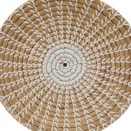 Brown Seagrass Bohemian Wall Decor Set Of 5 13 19 16 14